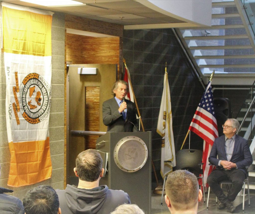 Dedicated to the memory of the late Henry Gusse | Boilermakers Lodge 146